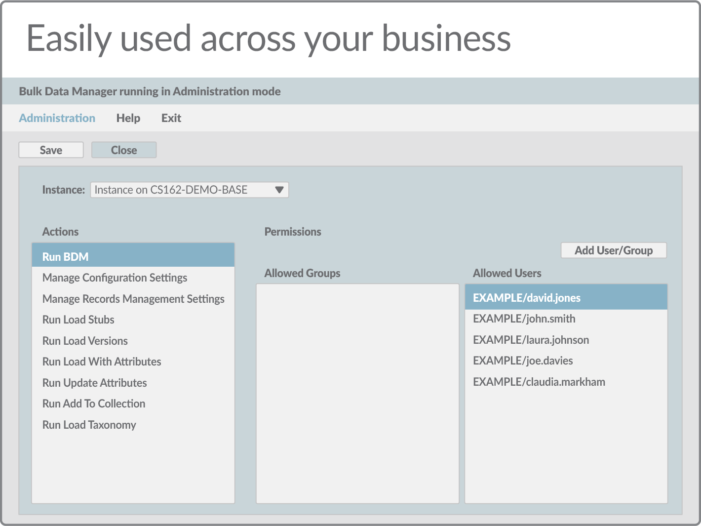 Fastman Bulk Data Manager | Fastman